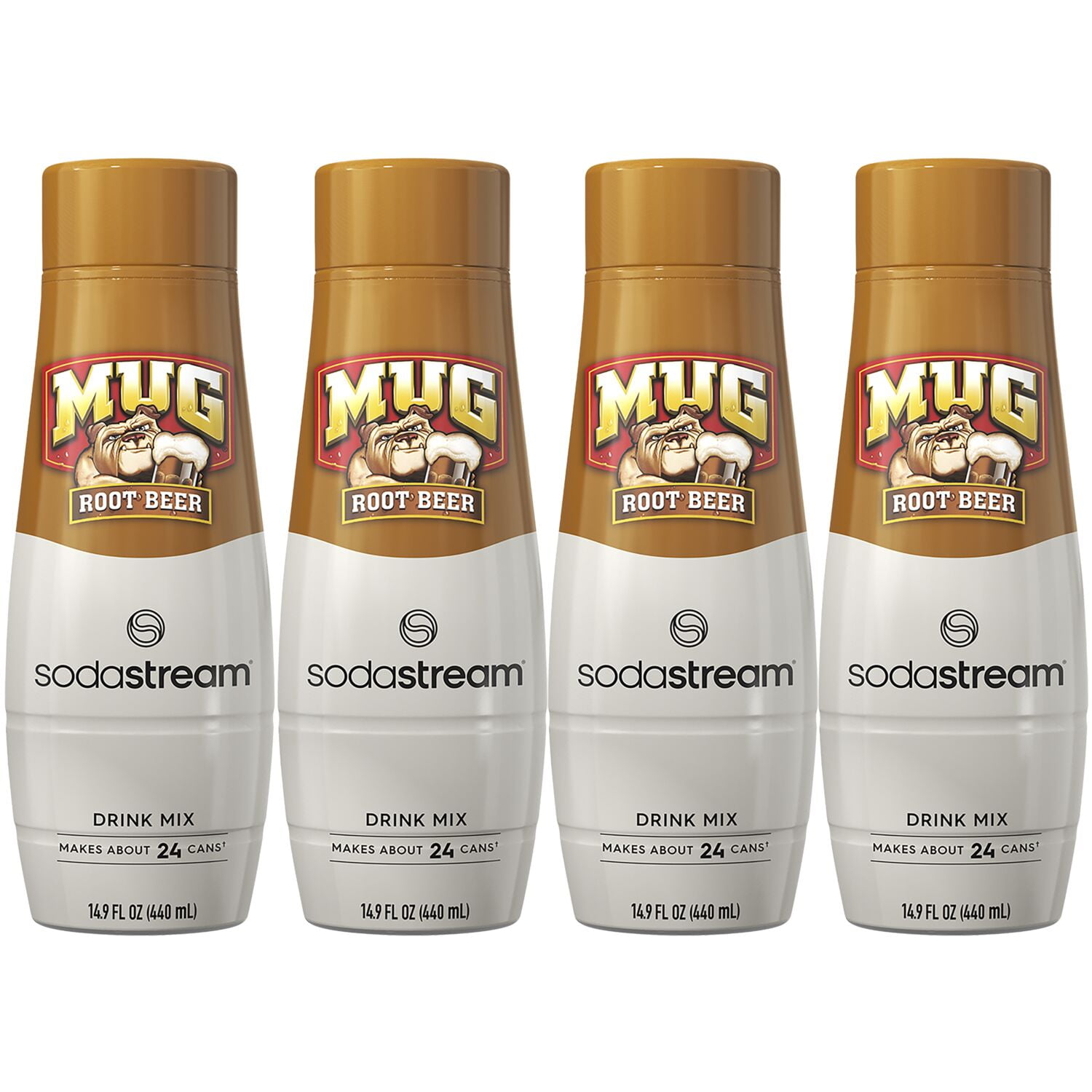 SodaStream® Mug® Root Beer Drink Mix 4-Pack - Walmart.com