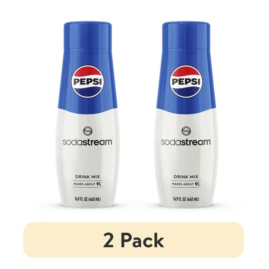 SodaStream Pepsi, 14.8 fl oz. (Pack of 2) - Walmart.com