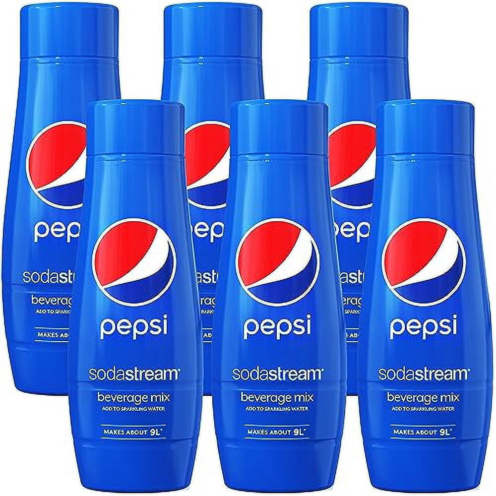 SodaStreamÂ® PepsiÂ® Beverage Mix .. .. (440ml, Pack of .. 6) - Walmart ...