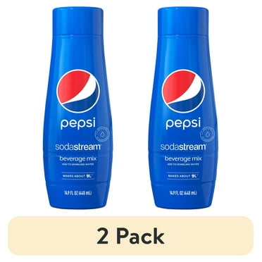 SodaStream® Pepsi® Starry® Zero Sugar Beverage Mix Variety Pack, 440ml, Pack of 4 - Walmart.com