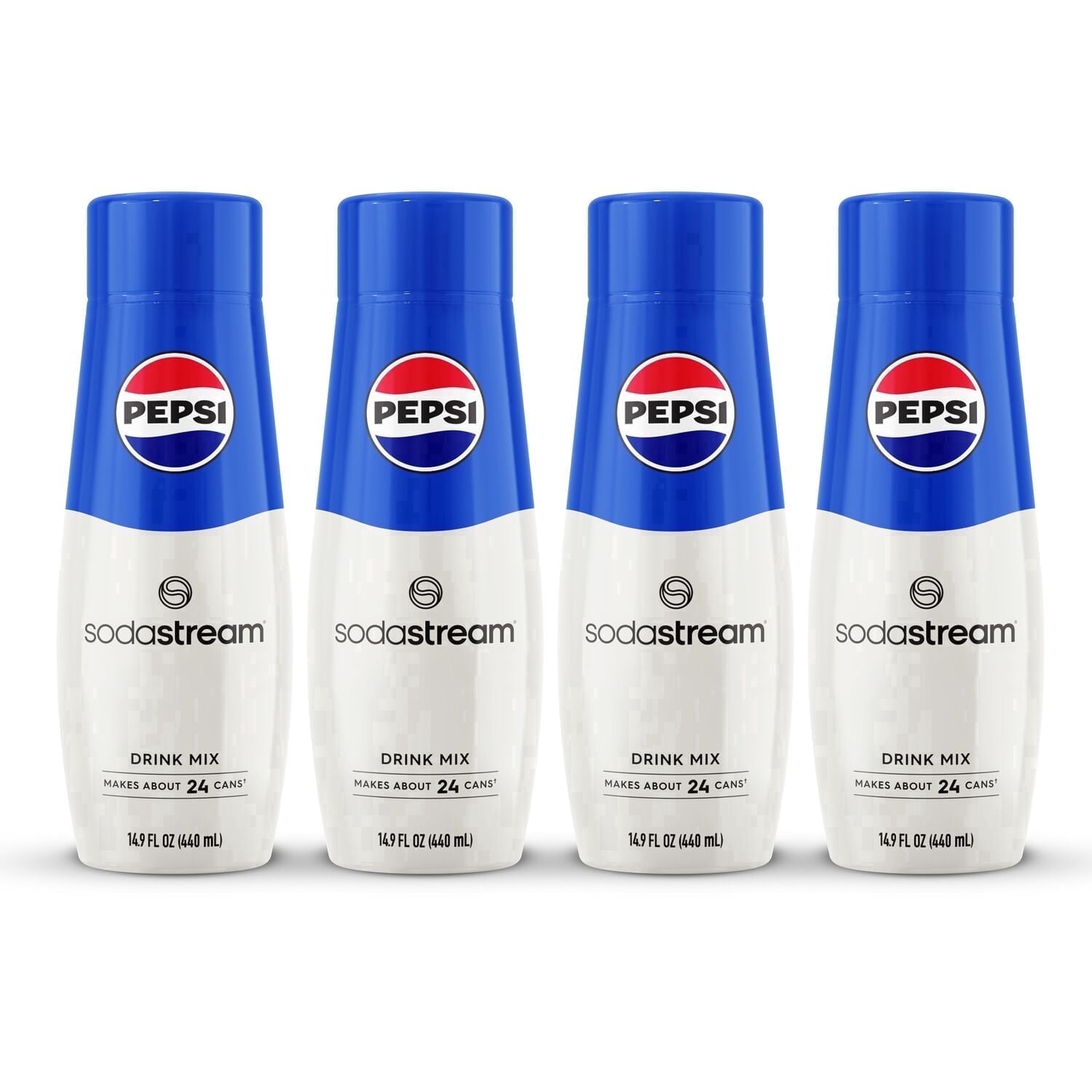 SodaStream, Soda Mix, 14.9oz, Pepsi Drink Flavor 4pk - Walmart.com