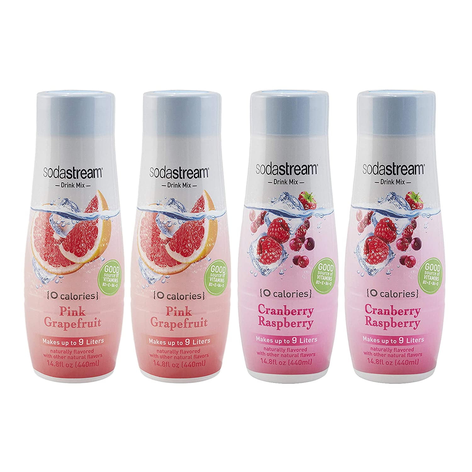 SodaStream SodaStream Zeros Variety Pack Drink Mixes, 14.8 fl. oz ...