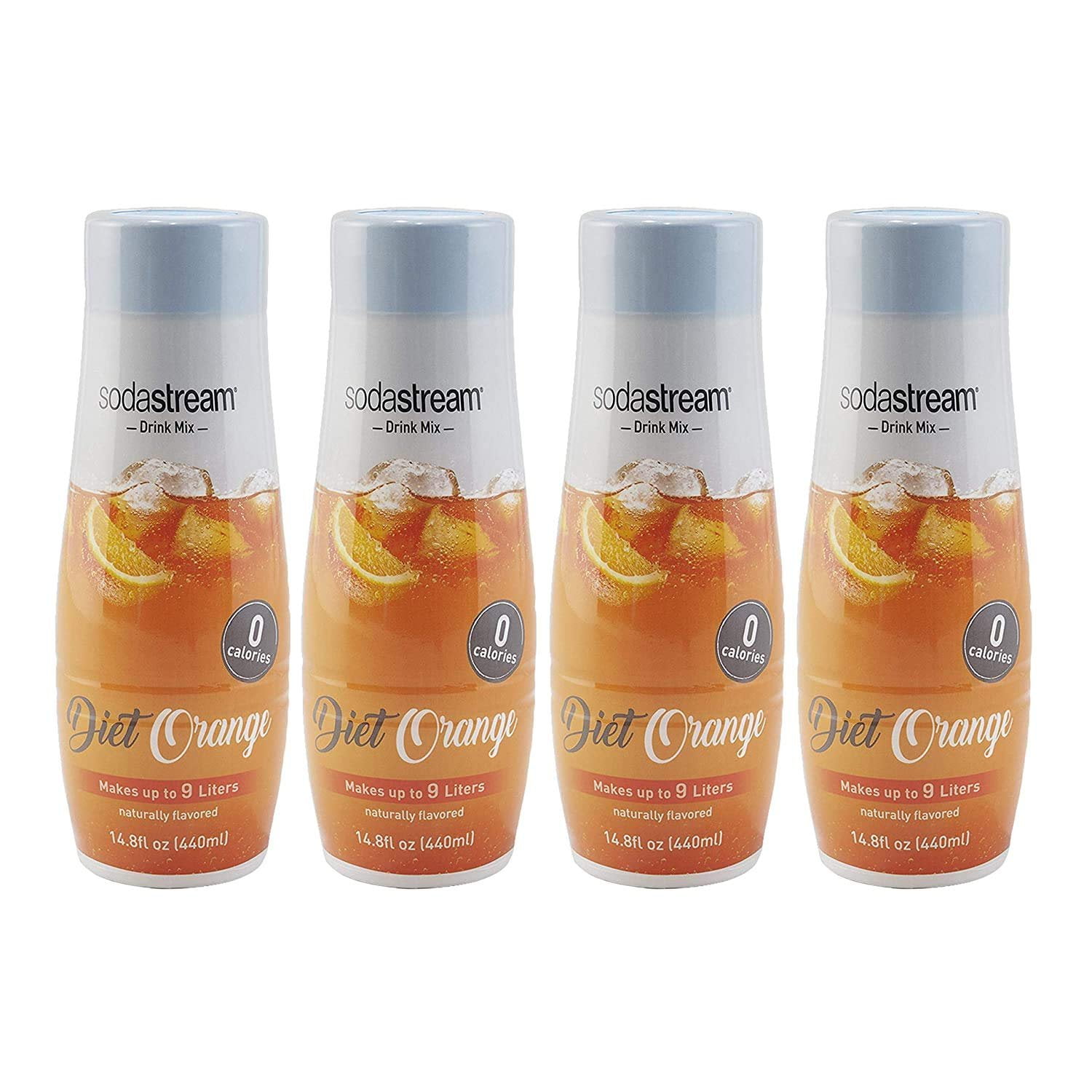 SodaStream Diet Orange Sparkling Water, 14.8 Fl Oz, Pack of 4 - Walmart.com