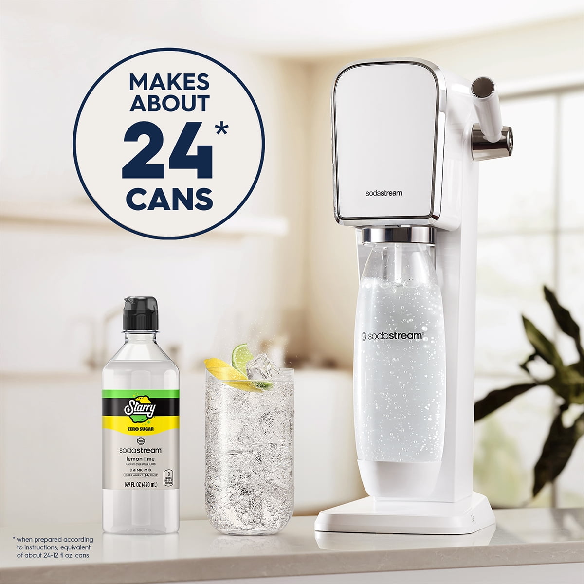 SodaStream® Starry® Zero Sugar Lemon Lime Drink Mix - Walmart.com