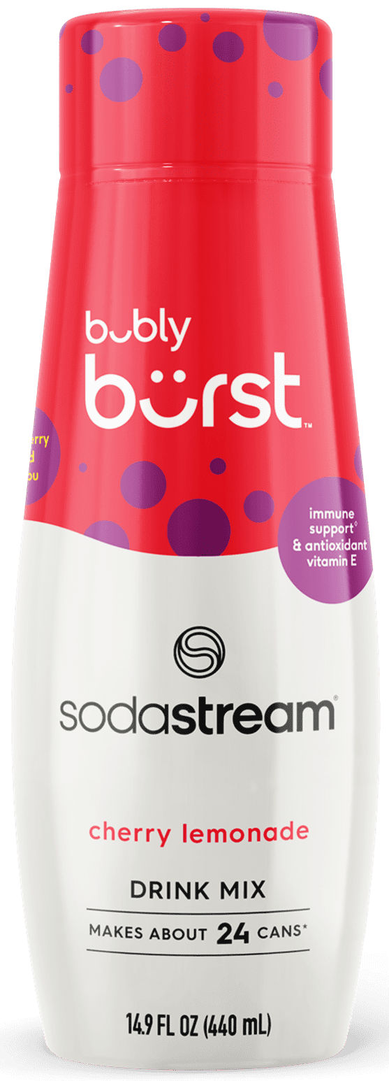 SodaStream bubly Cherry Lemonade - Refreshing Soda Flavor - Walmart.com