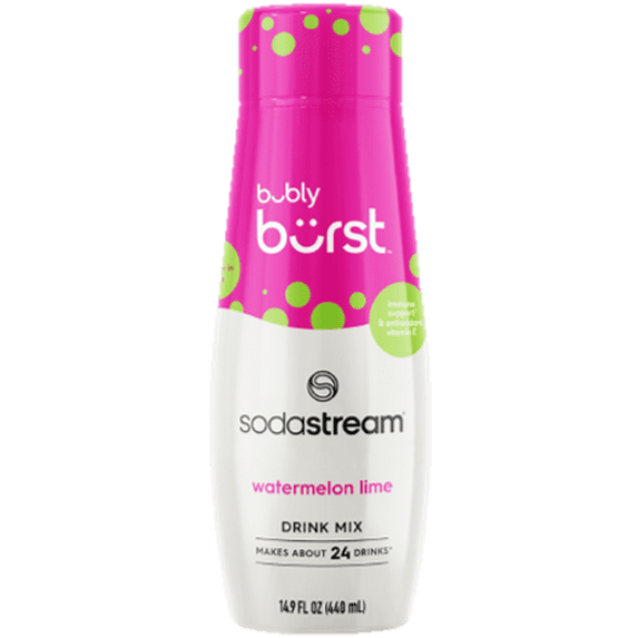 SodaStream Bubly Burst Watermelon Lime Flavor Mix - Walmart.com