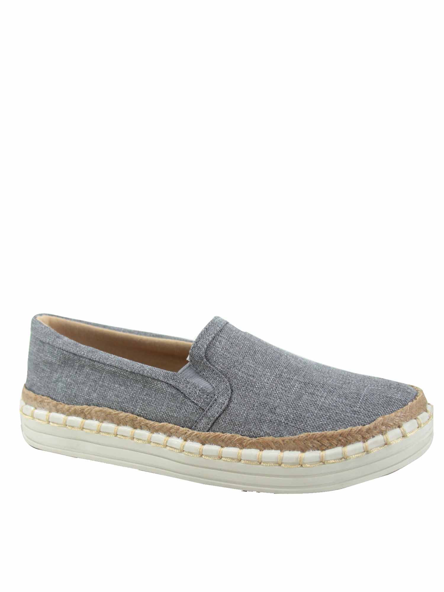 Sode Phenix-s Women's Espadrilles Slip On Round Toe Flat Sneaker Shoes ...
