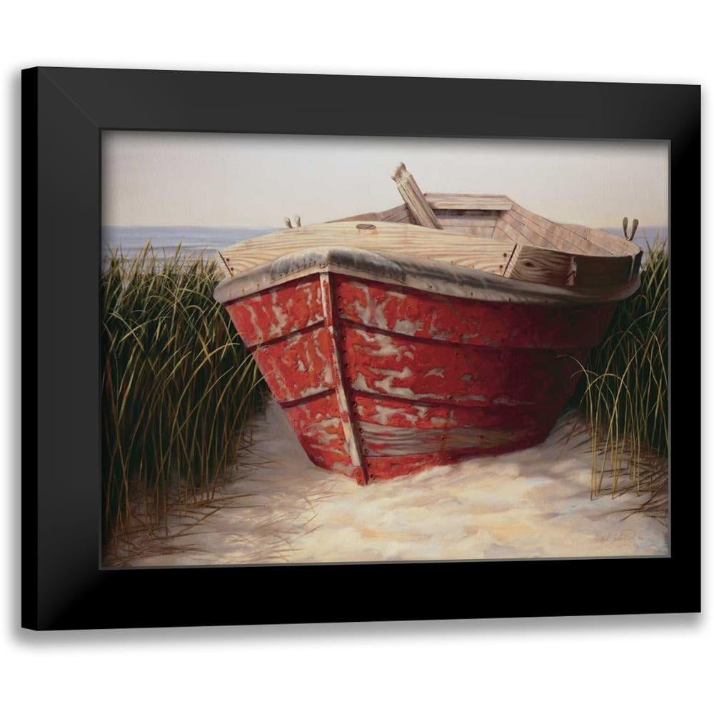 Soderlund, Karl 14x12 Black Modern Framed Museum Art Print Titled - Red ...
