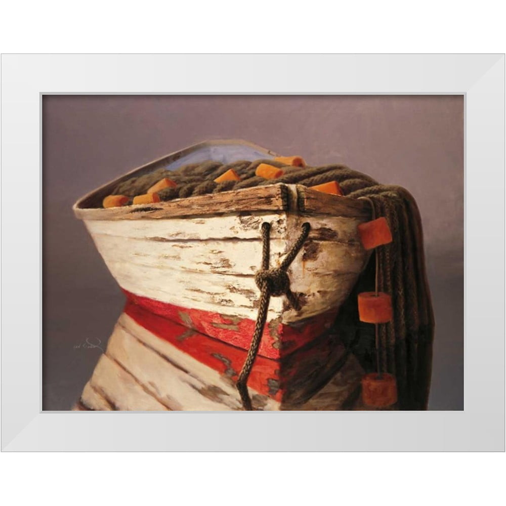 Soderlund, Karl 24x19 White Modern Wood Framed Museum Art Print Titled ...