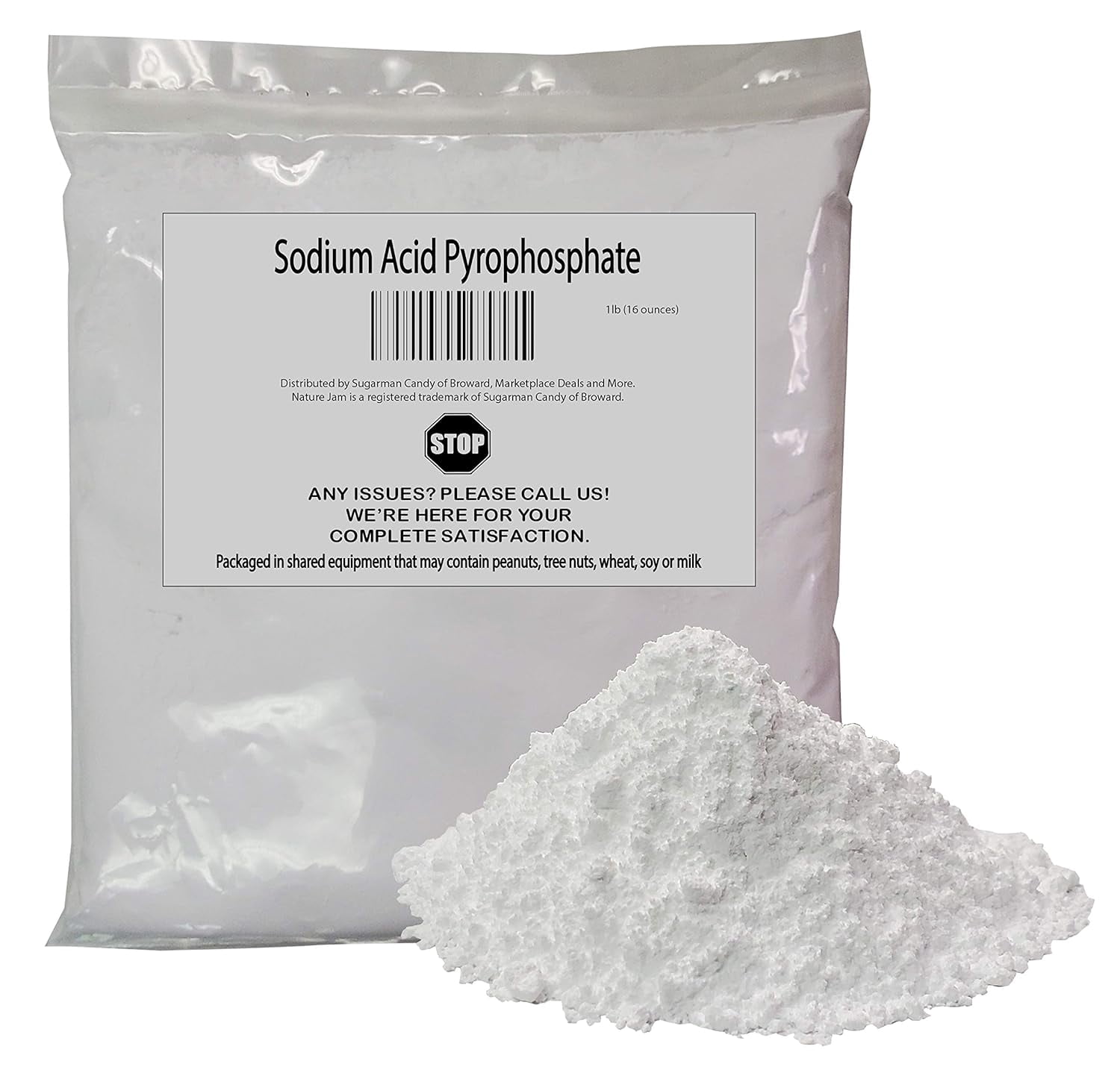 Sodium Acid Pyrophosphate 1 Pound- aka Sapp - Walmart.com