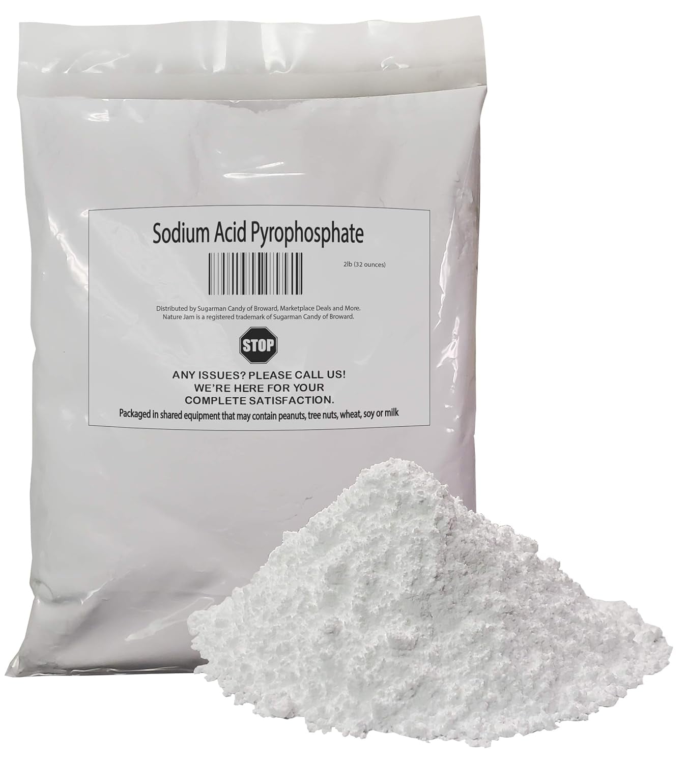 Sodium Acid Pyrophosphate 2 Pounds- aka SAPP - Walmart.com