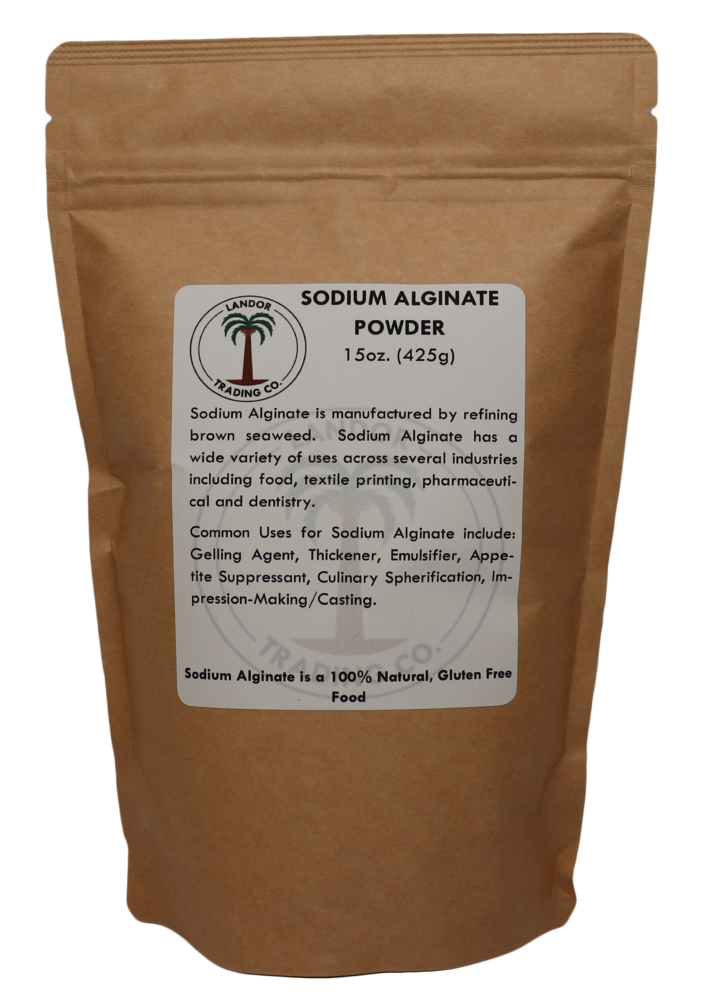 Sodium Alginate (Algin) 15 Ounces (425 grams) - Walmart.com