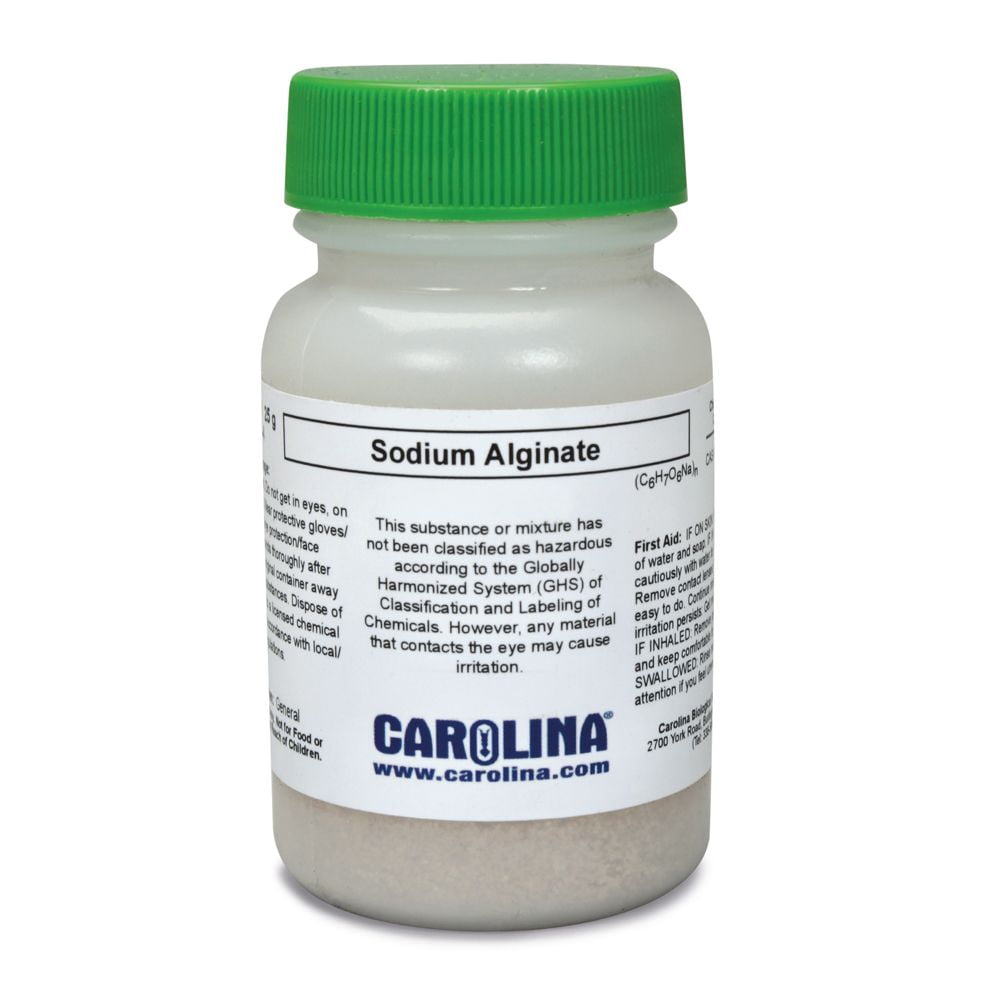 Carolina Biological Supply Company Sodium Alginate Powder, Laboratory ...