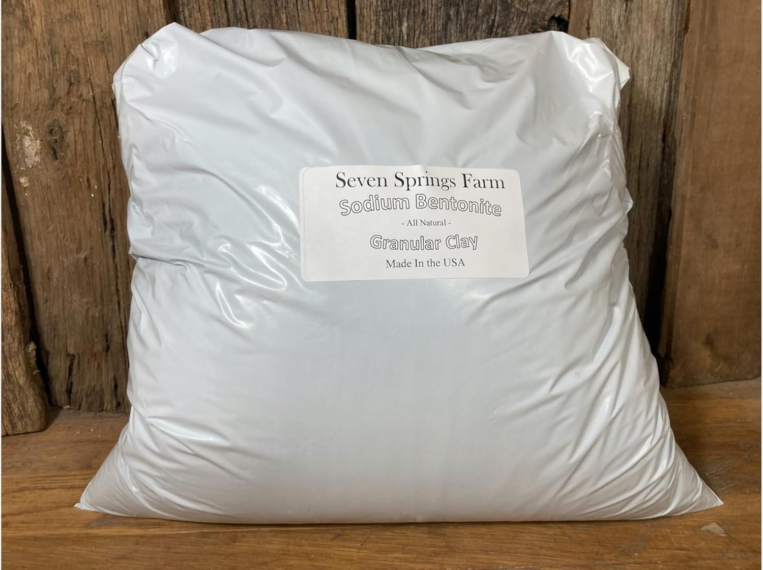 Sodium Bentonite Clay 19LB - Granular All Natural Pond Sealant - High ...