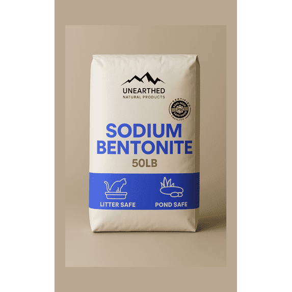 Unearthed Sodium Bentonite Clay, Bulk Absorption, Sealing, Industrial ...