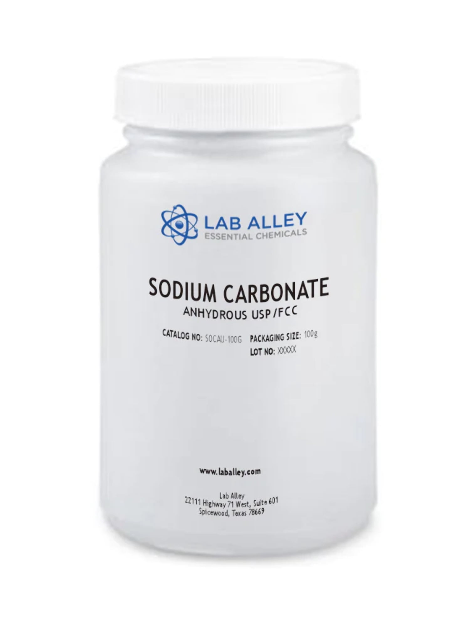 Sodium Carbonate Anhydrous USP/FCC Grade - Walmart.com