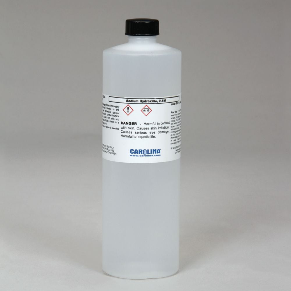 Carolina Biological Supply Company Sodium Hydroxide 0.1 M Aqueous ...