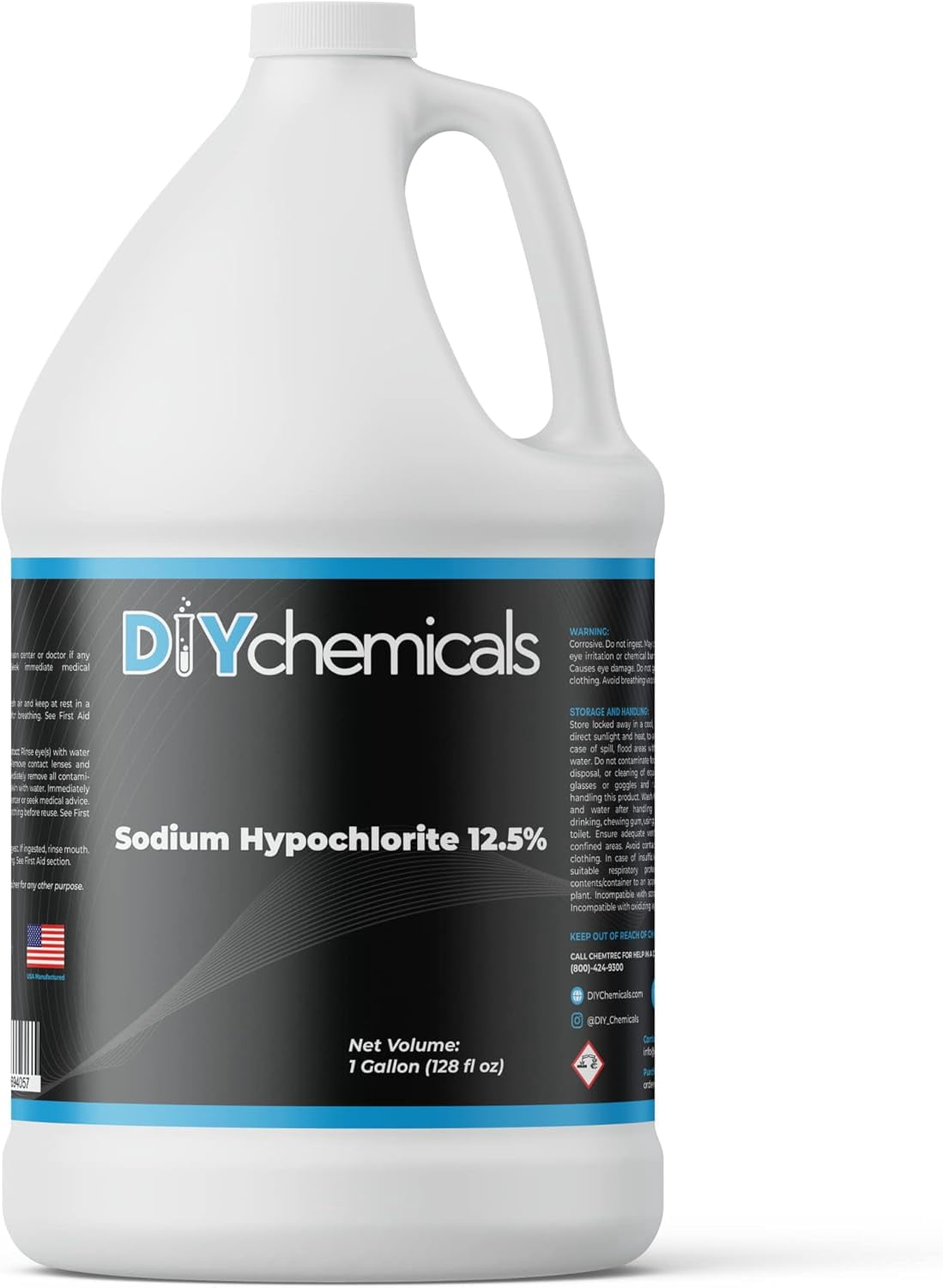 Sodium Hypochlorite 12.5% - Bleaching Agent in Detergents, Textile ...