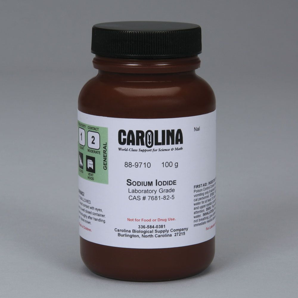 Sodium Iodide, Laboratory Grade, 100 G - Walmart.com