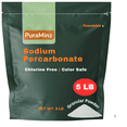 Sodium Percarbonate (5lbs) - Hydrogen Peroxide Release Cleaner, Oxygen ...