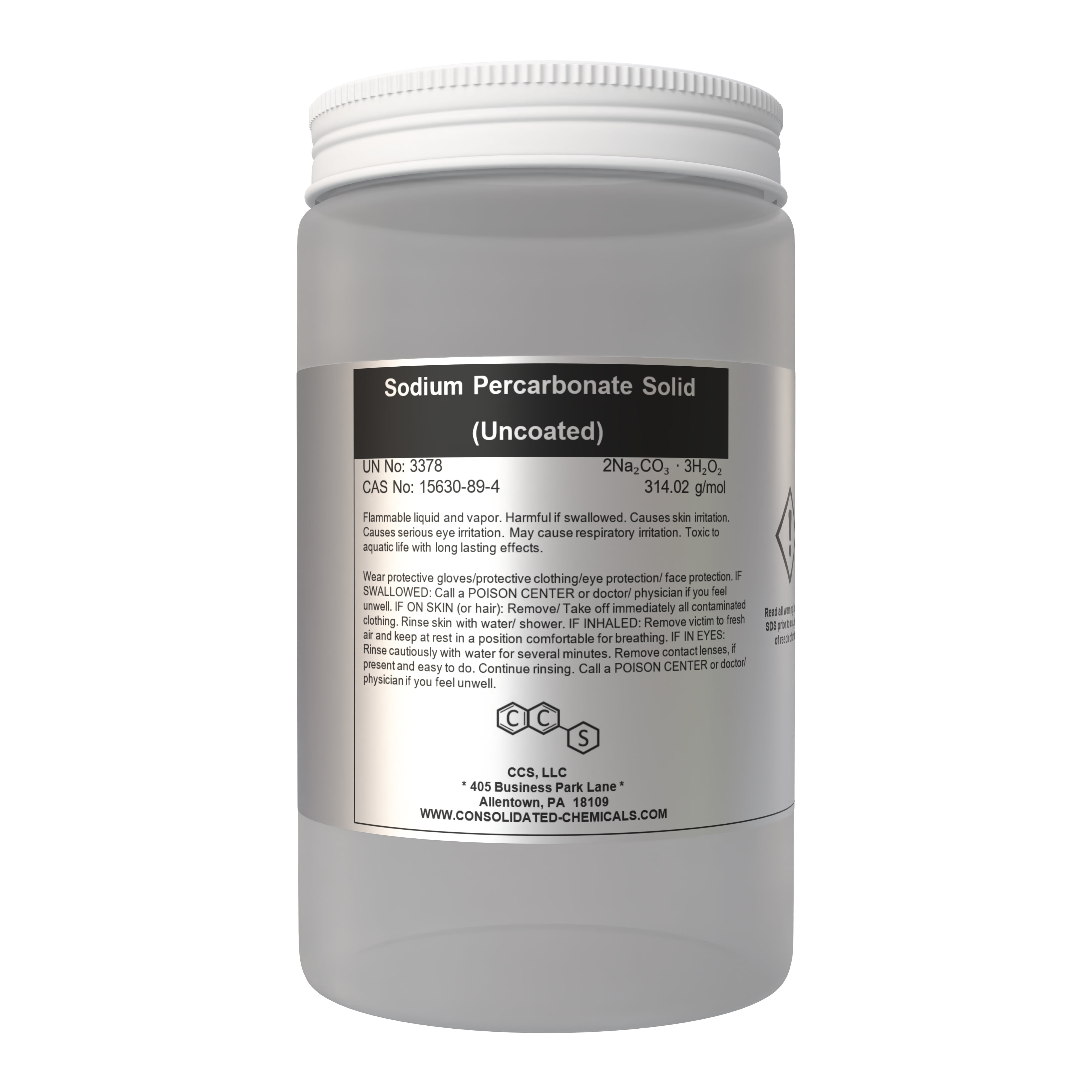 Sodium Percarbonate - Eco-Friendly Oxygen Bleach Powder, Multi-Purpose ...