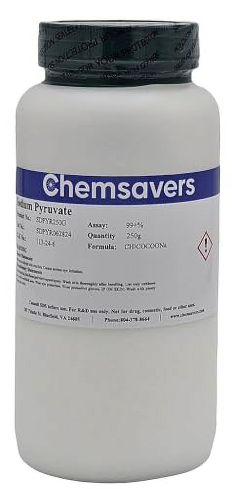 Sodium Pyruvate, 99+%, 250g - Walmart.com