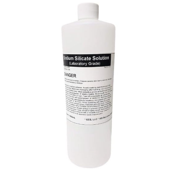 CCS Consolidated Chemical & Solvents, Water Glass Sodium Silicate 40% ...