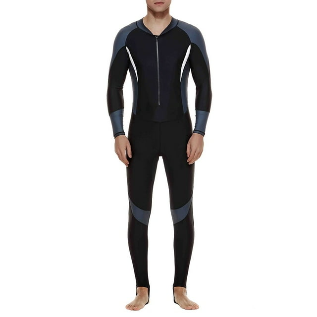 Sodopo Men's Stretch Full Body Dive Wetsuit Sports Diving Skins ...