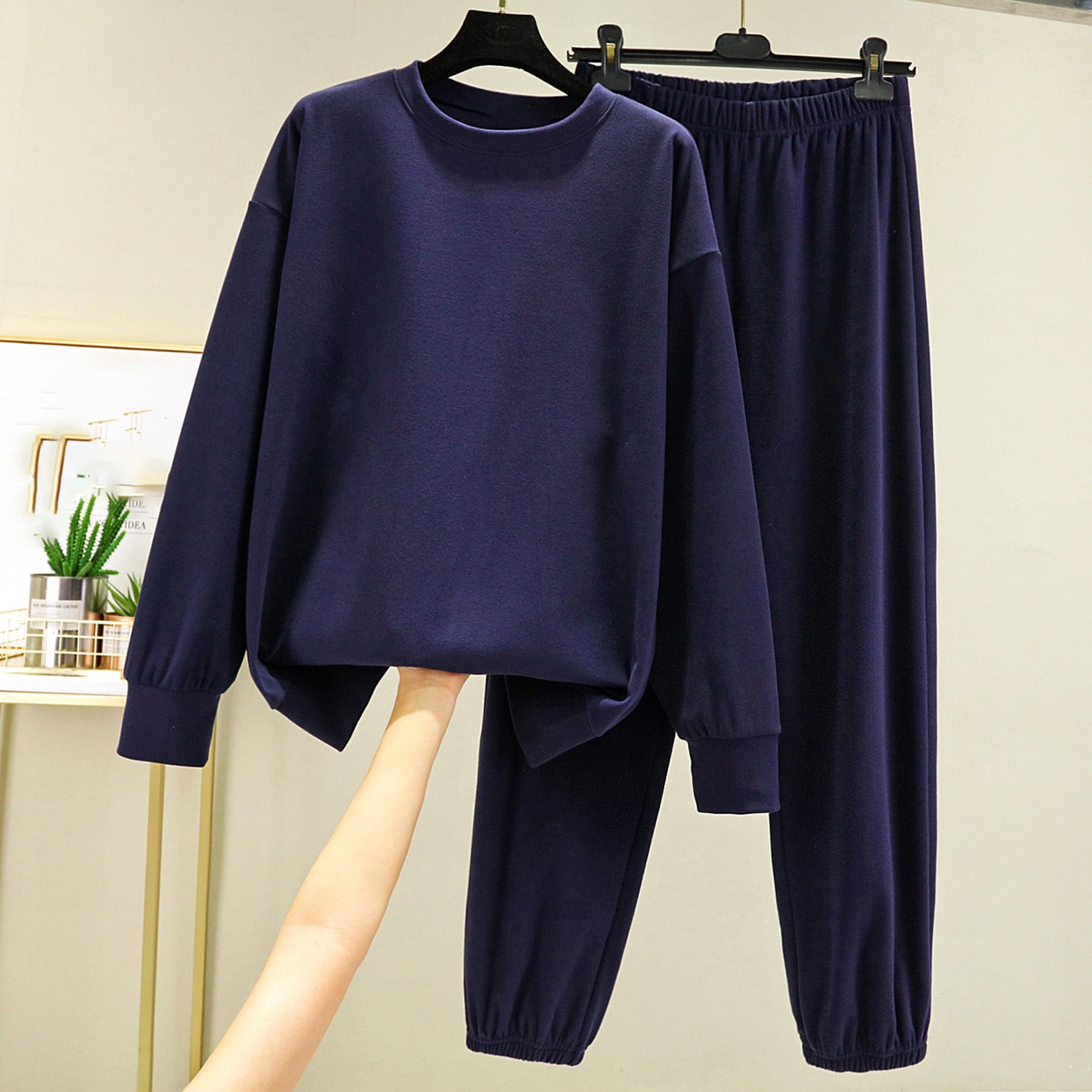 Sodopo Women's Athletic Clothing Sets Women's Sweater and Pants Set ...