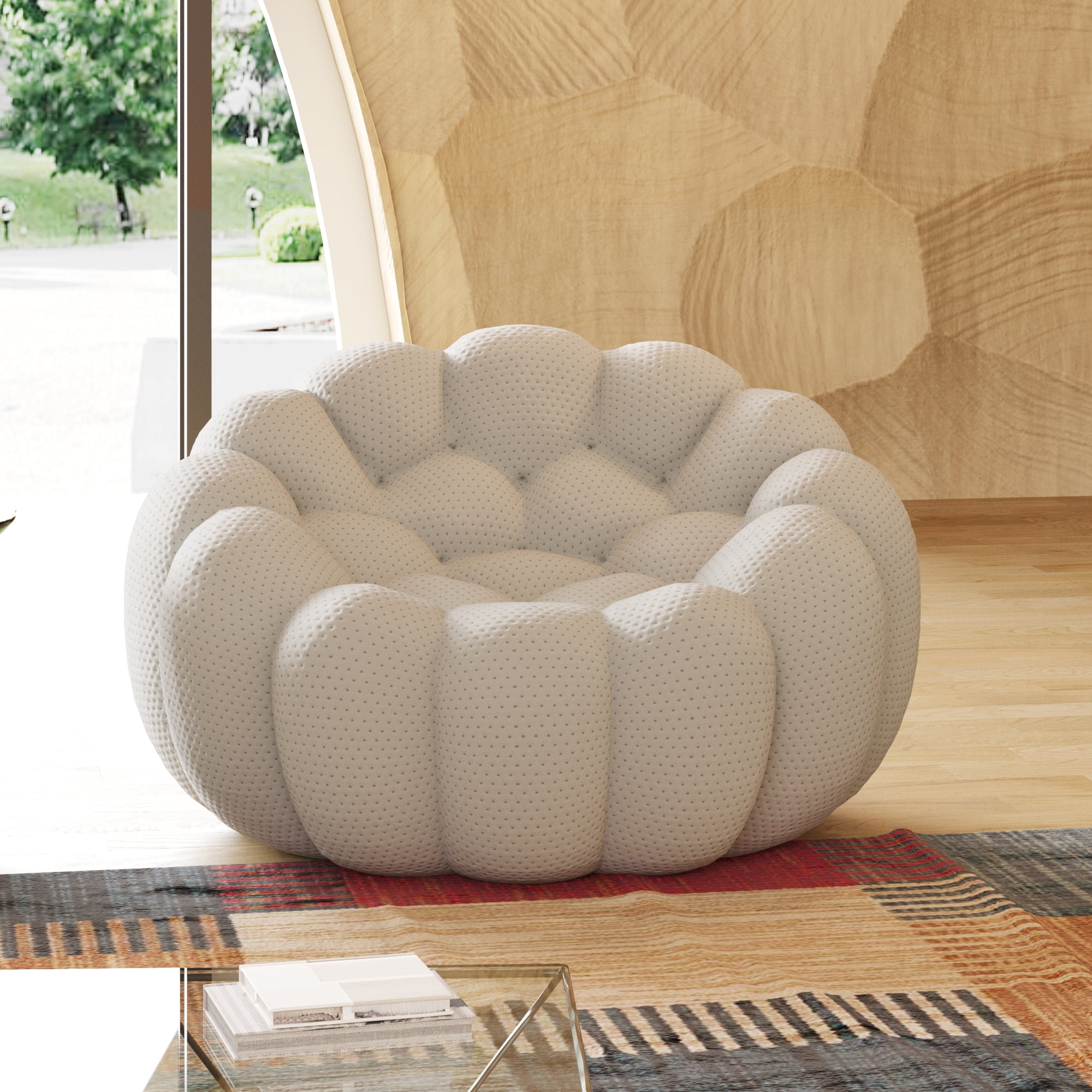 Customer reviews for Sodrens 48.43" Bubble Couch,Modern Upholstered ...
