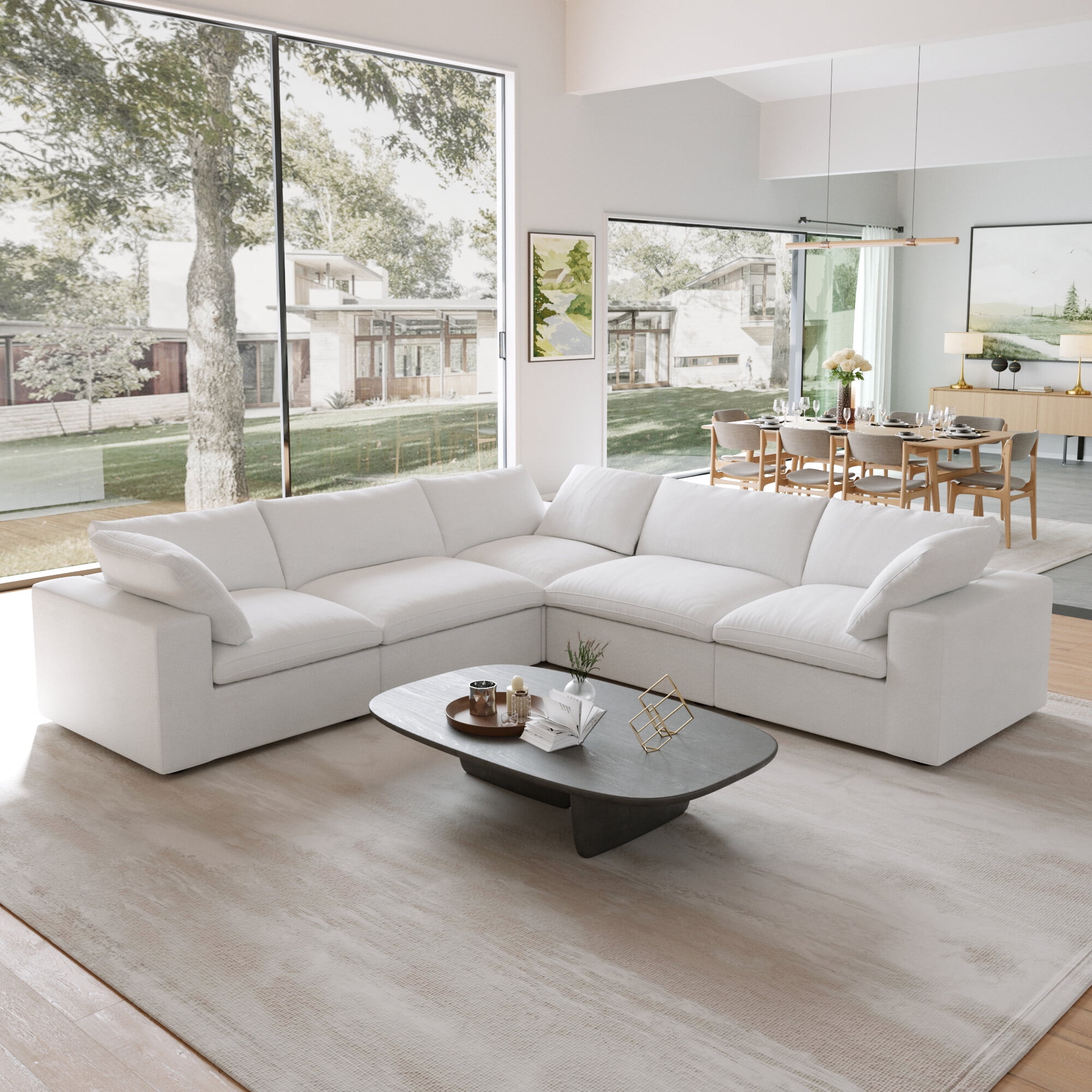 Small 5 seater corner sofa store