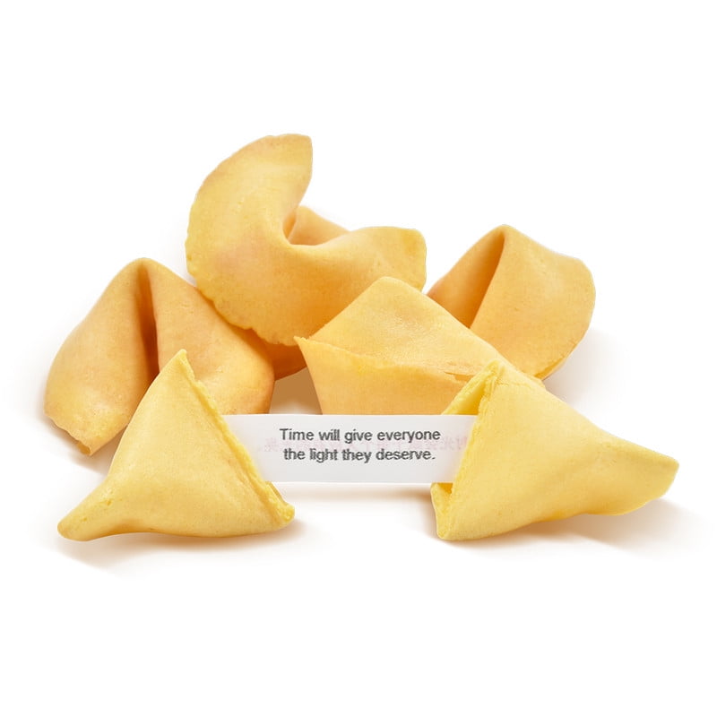 Soeos Fortune Cookies, Individually Packed, 100pcs Crispy Baked Cookies 16 oz - Walmart.com