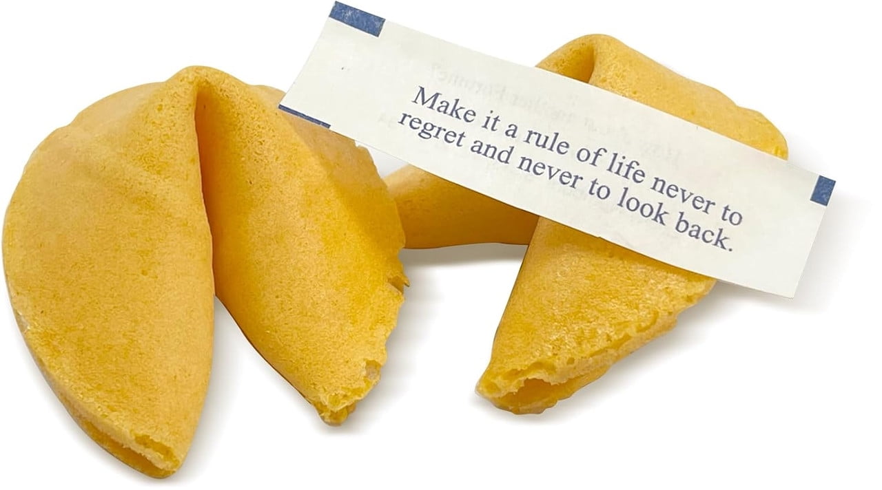 Soeos Fortune Cookies, Individually Wrapped Bulk, Approx 50 Cookies, 8 ...