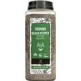 Soeos Organic Ground Black Pepper, Non-GMO, Freshly Peppercorn Powder ...
