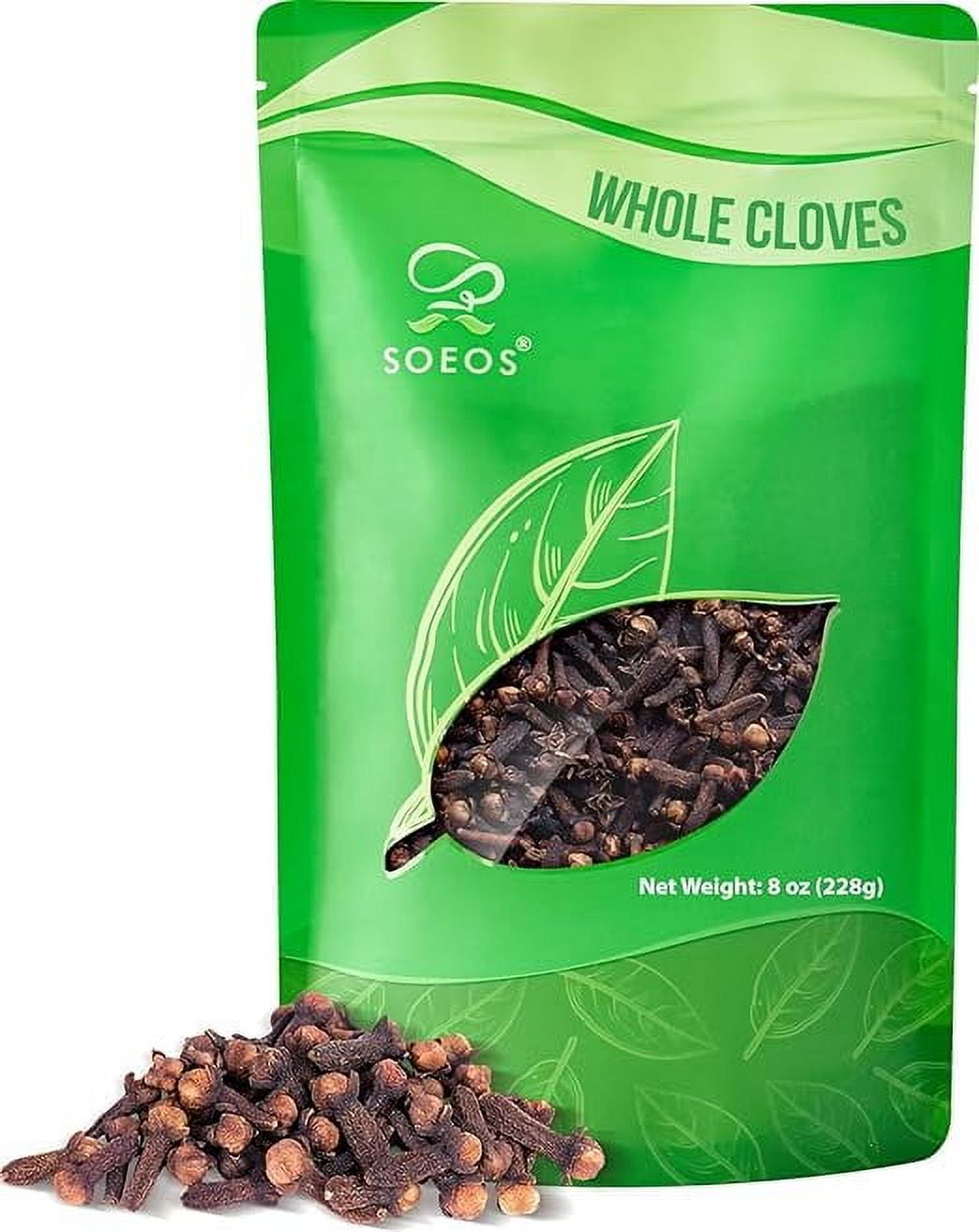 Soeos whole cloves 8oz, kraft bag, premium grade - Walmart.com