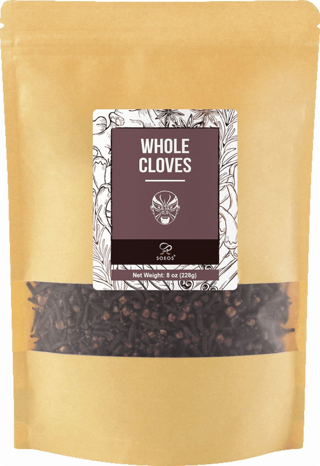 Soeos Whole Cloves, 8 oz (228g), Fresh Hand Picked Cloves, Great for ...