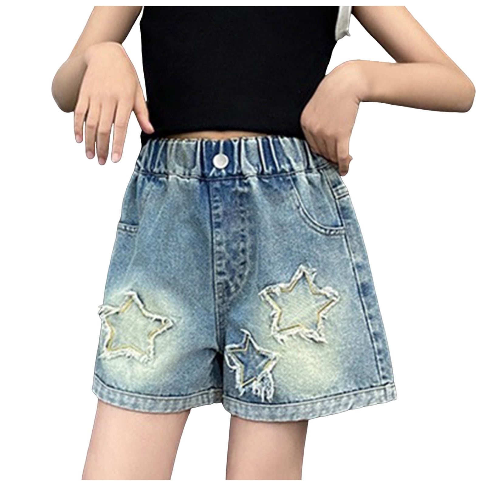 Soepste Kids Shorts Girls Shorts Size 8 Athletic Running Gym Workout ...