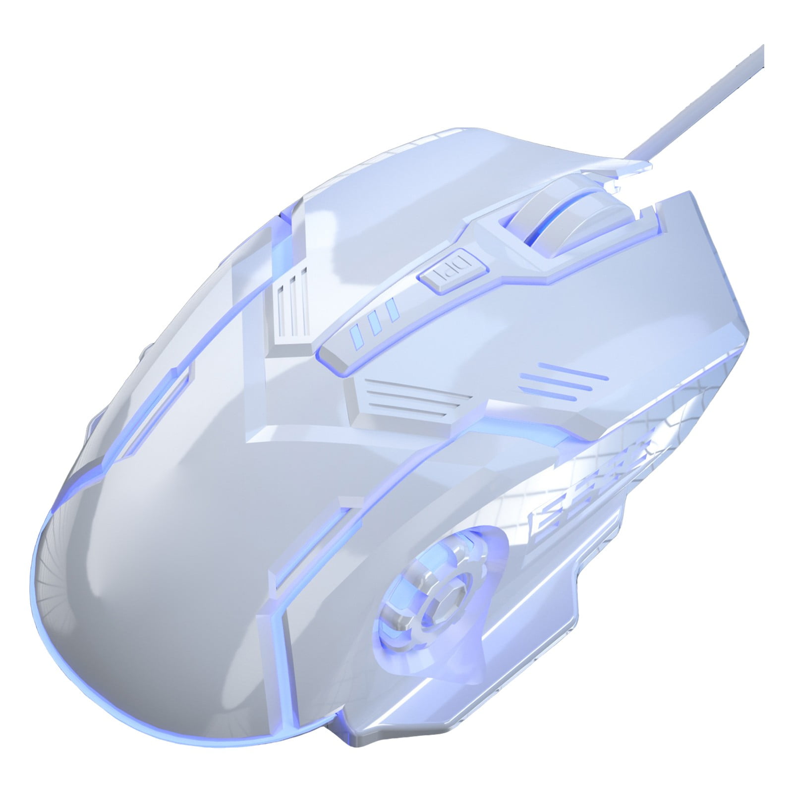 Soetfd F7 Silent RGB Gaming Mouse: 3600 DPI, 4D Adjustable, Stable Base ...
