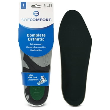 2 Pairs Footstr Insoles for Men Women, Breathable Soft Foam Shoe Insole ...