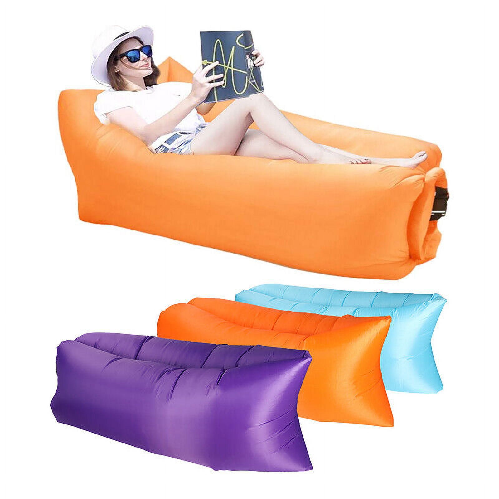 Sofá Hinchable Impermeable Con Bolsa De Transporte Portátil Para Playa ...