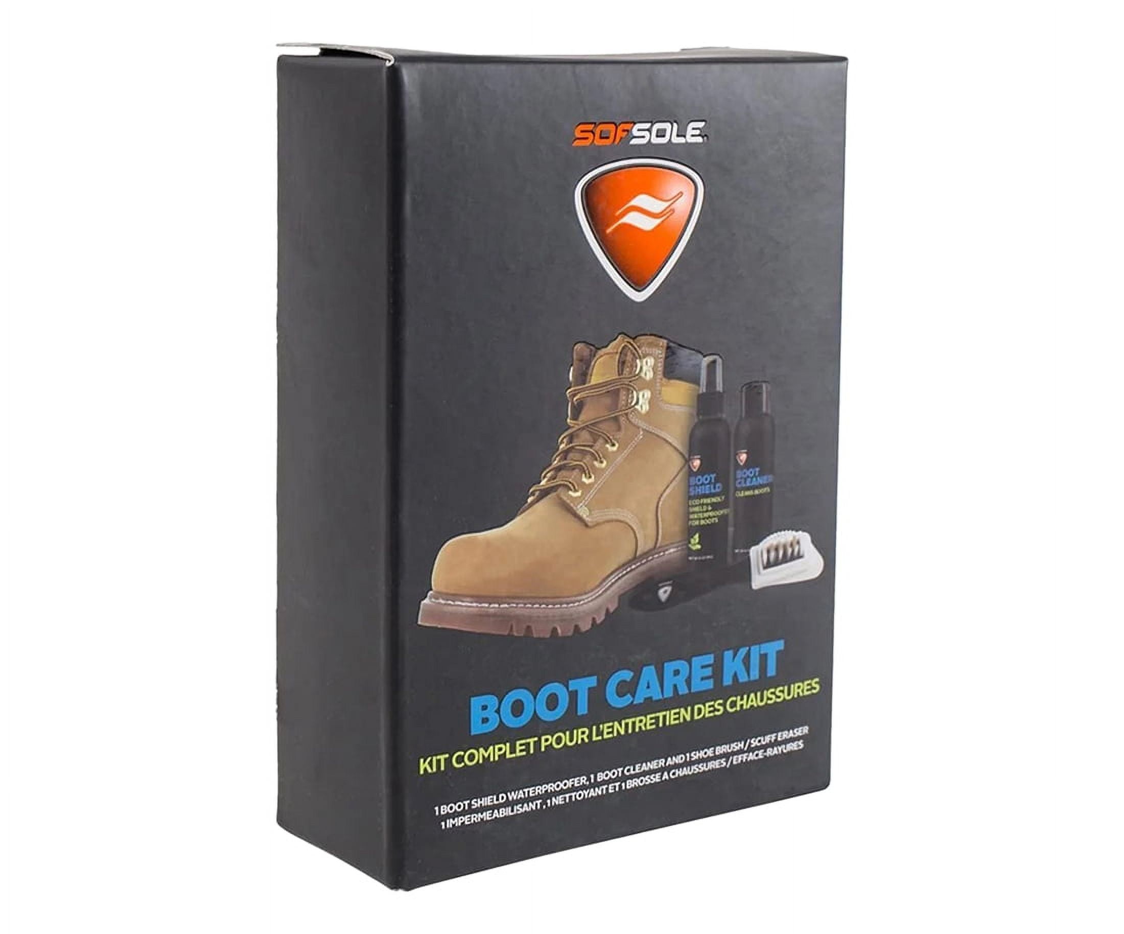 Sof Sole Boot Care Cleaning Kit Unisex Shoe Polishes Size OS, Color: One Color - Walmart.com