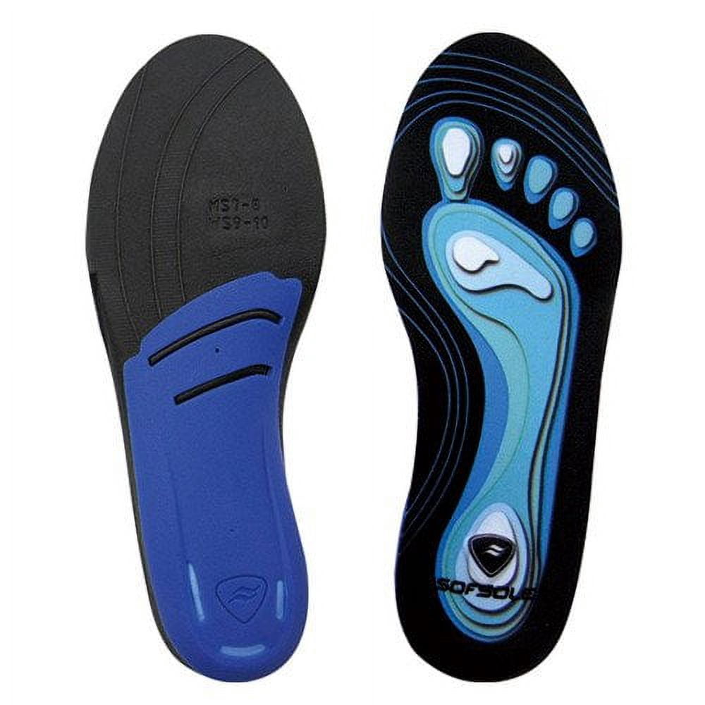 Sof Sole Low Arch Womens Insole Size 5/6, Color: Black - Walmart.com