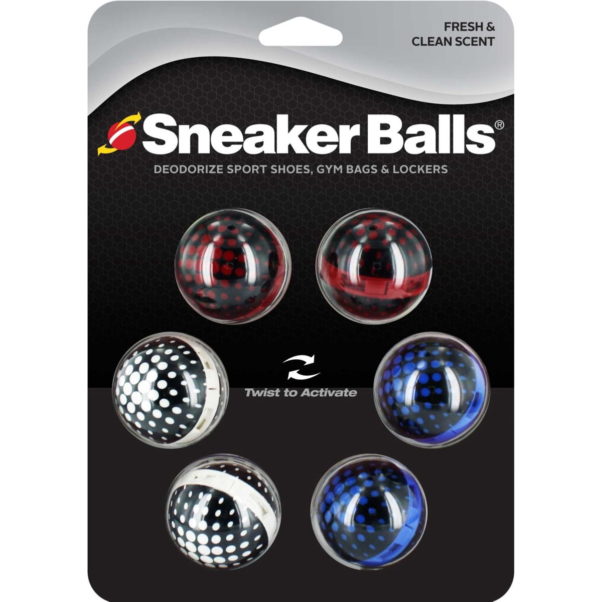 Implus Sneaker Balls - Strong Deodorizing Odor Defense for Sport Gear ...