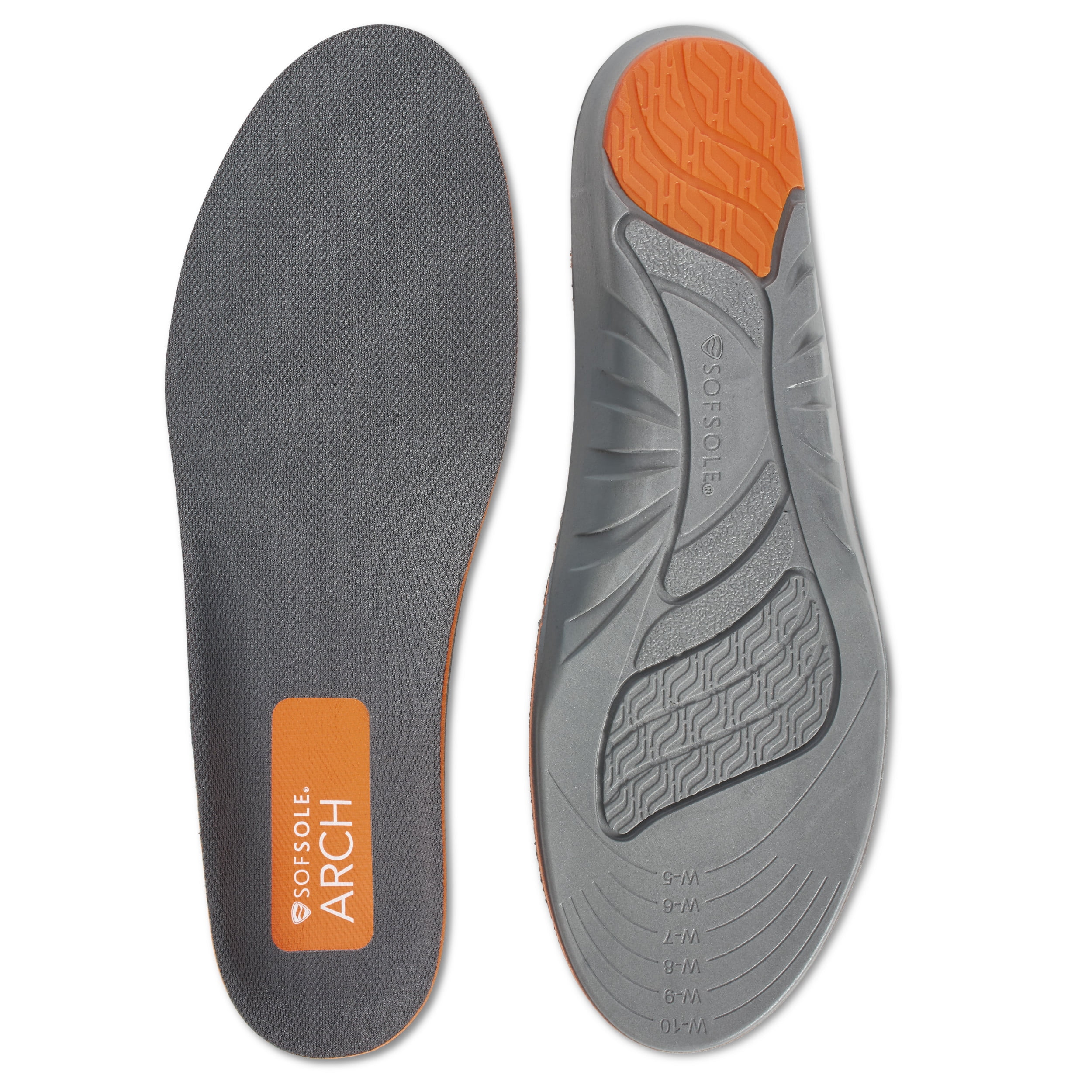 SofSole Arch Trim To Fit Insole W 5-11 1Pr - Walmart.com