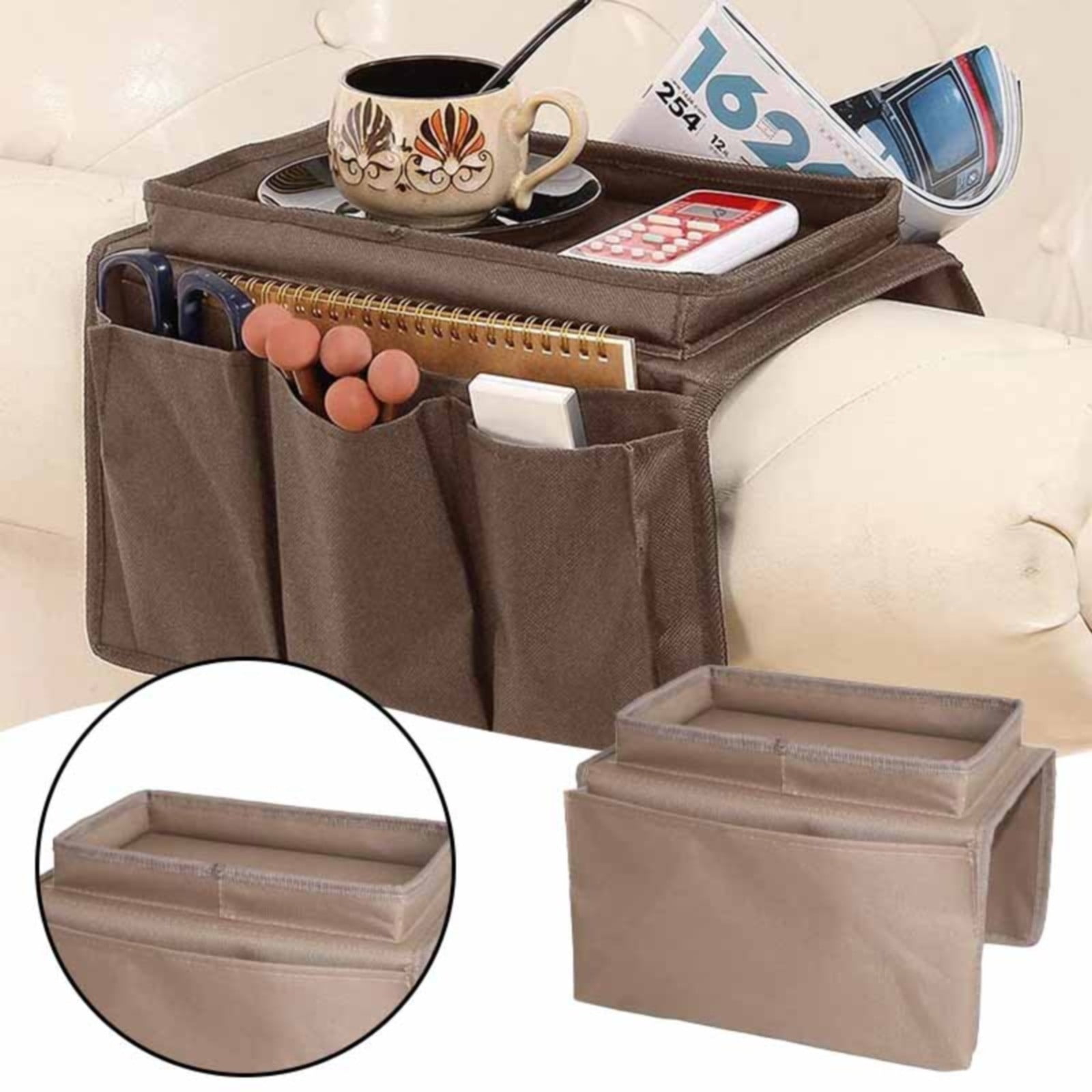 Sofa Armrest Organizer，Remote Control Holder for Recliner Couch，for ...