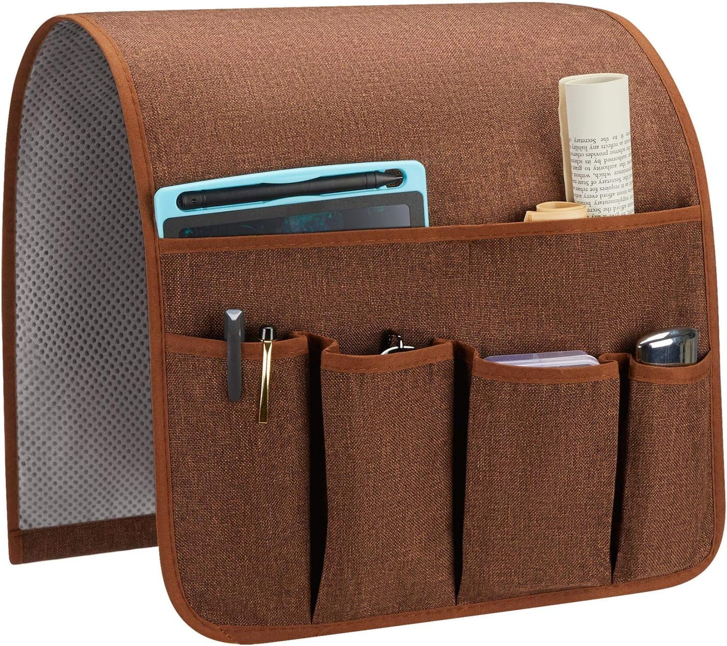 Sofa Armrest Organizer, Remote Control Holder for Recliner Couch, Arm ...