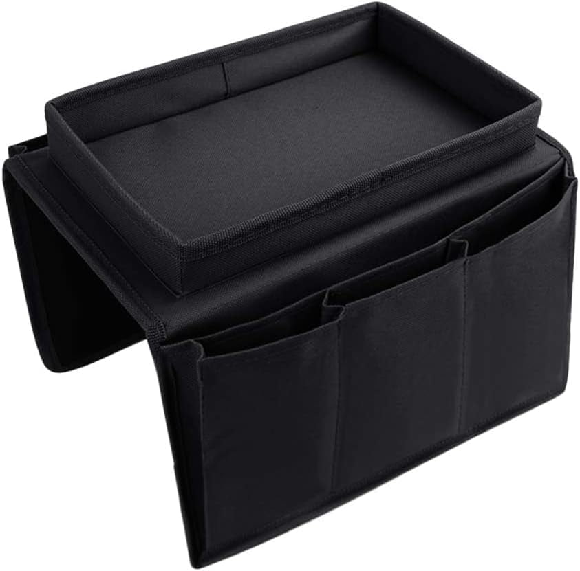Sofa Armrest Organizer with Cup Holder Tray Couch Armchair Caddy ...