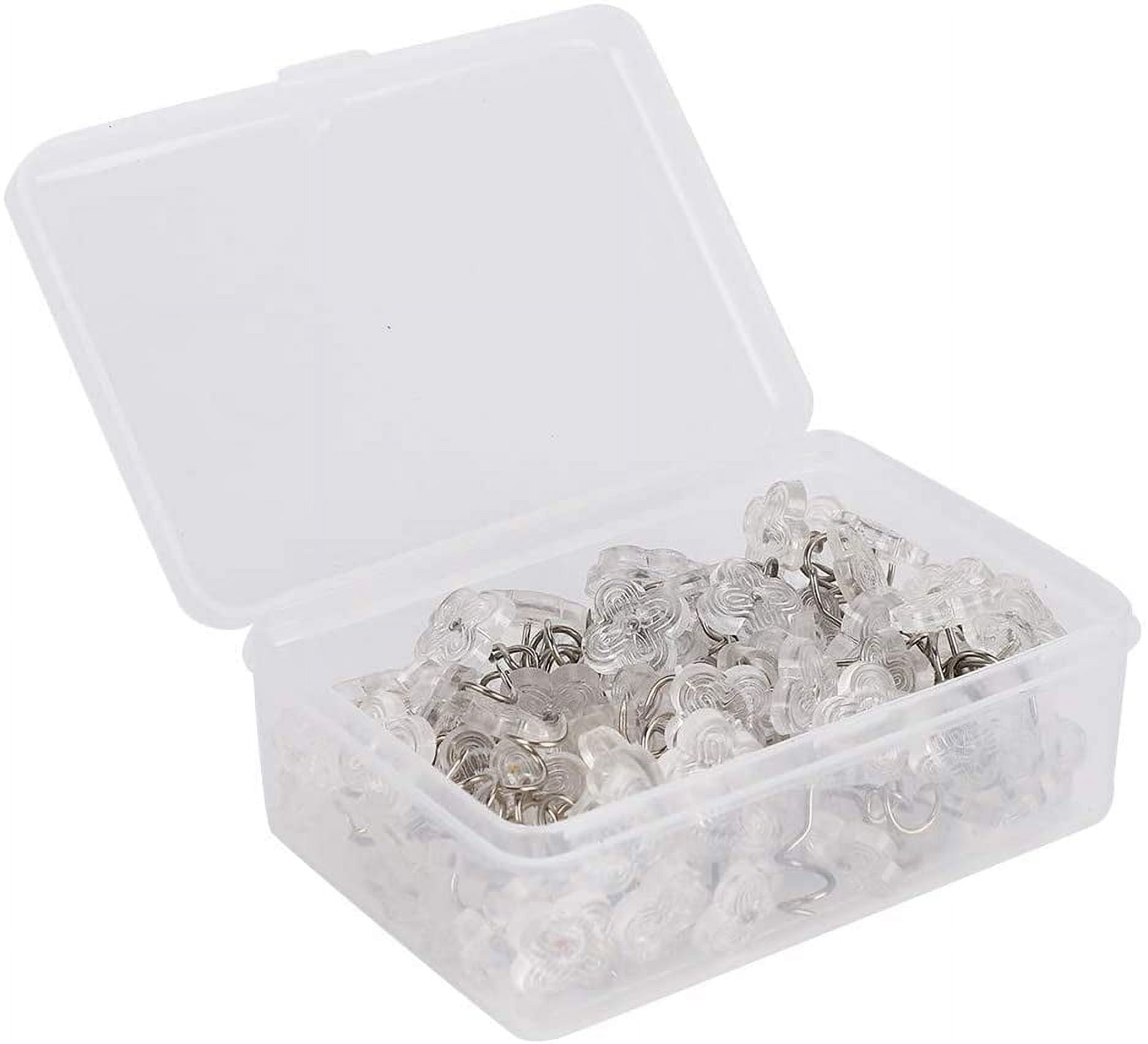 Sofa Bed Skirt Tack Pins, 100Pcs Stainless Steel ABS Twist Pins ...