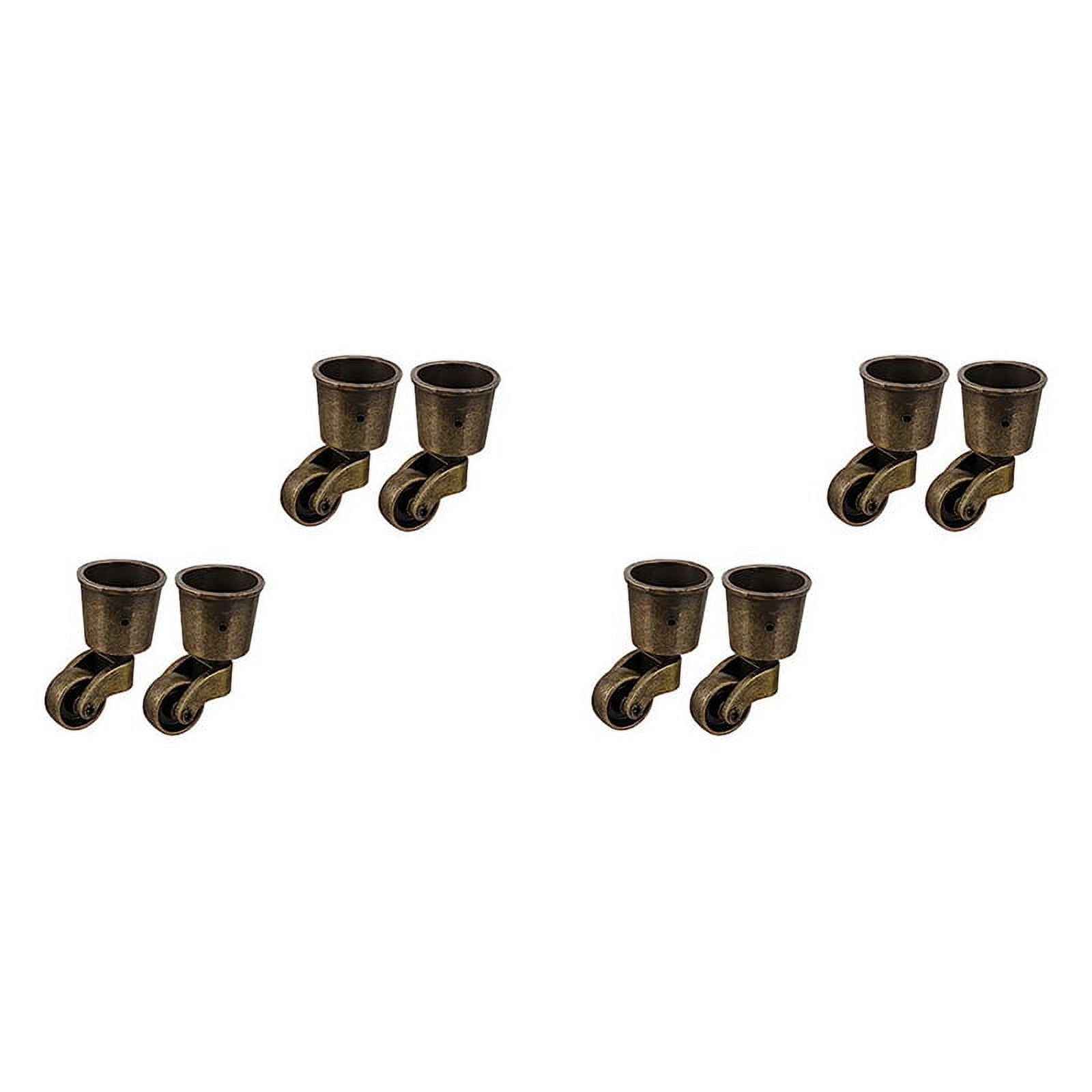 Sofa Casters Round Sofa Heavy Duty Slides Swivel Casters 1.5 Inch ...