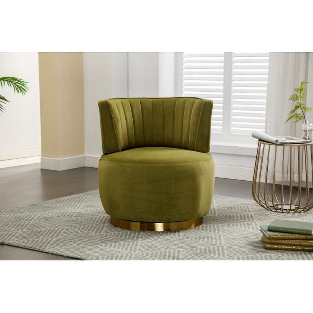 Sofa Chairs, 360 Degree Swivel Cuddle Barrel Accent, Round Armchairs ...